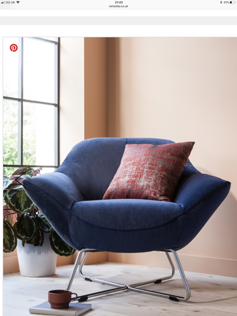 ROM Rico Armchair - SG Home Interiors